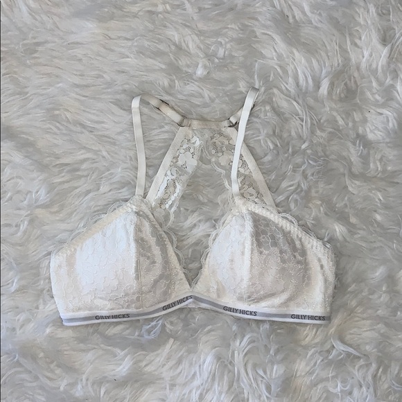 Gilly Hicks | Intimates & Sleepwear | Gilly Hicks White Lace Bralette ...